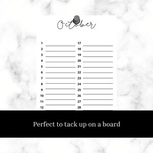 Printable Birthday Calendar | Annual Events | Minimalist Calendar ...