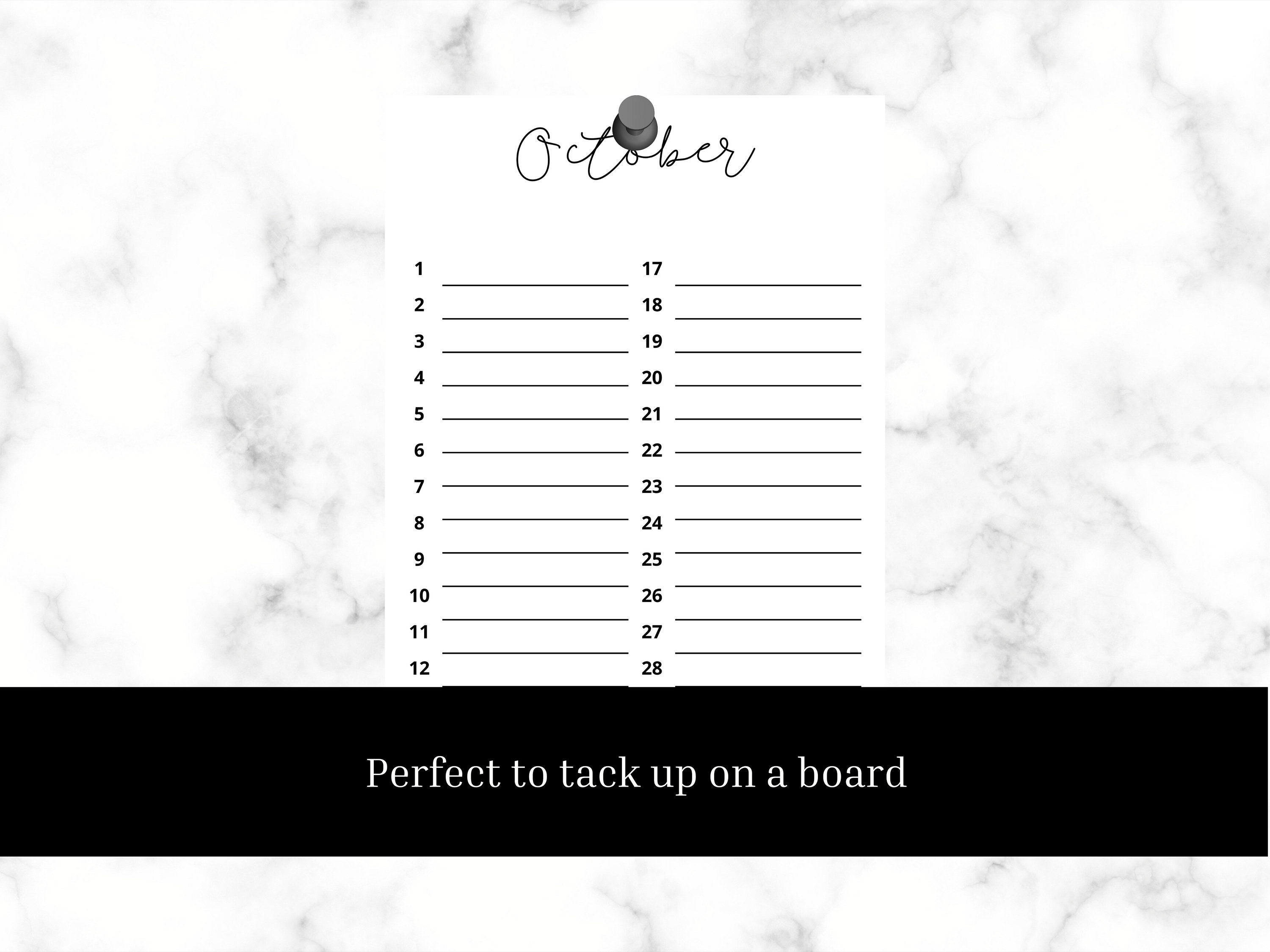 Printable Birthday Calendar | Annual Events | Minimalist Calendar ...