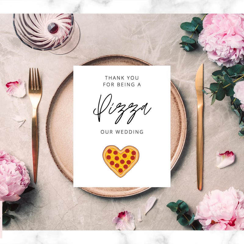 Pizza Wedding Sign - Etsy