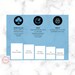 Recipe Page Printable Recipe Template Printable Recipe Card Page Blue ...