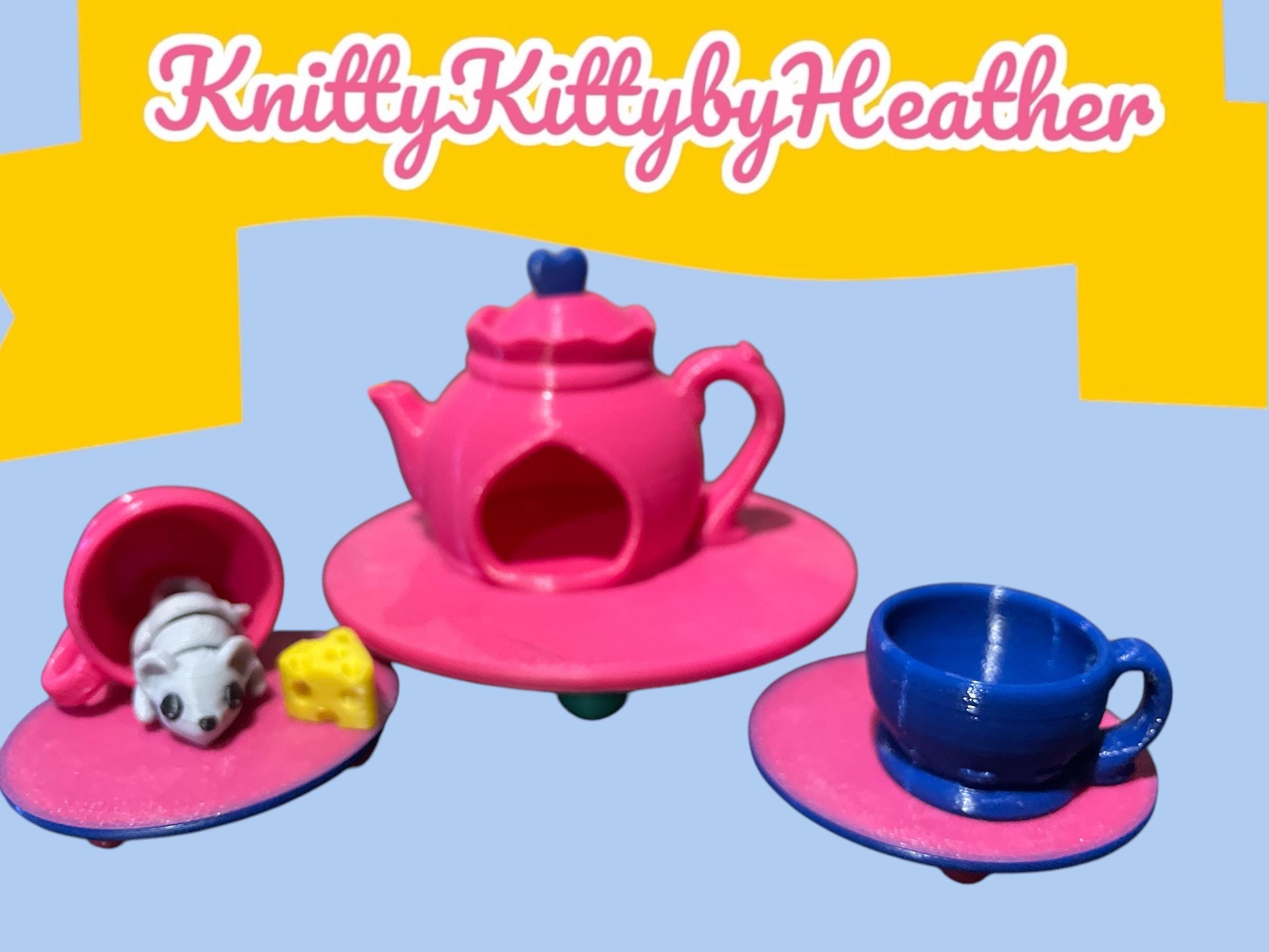 Miniature Mouse Tea-set. 3D Printed. Absolutely Adorable. - Etsy