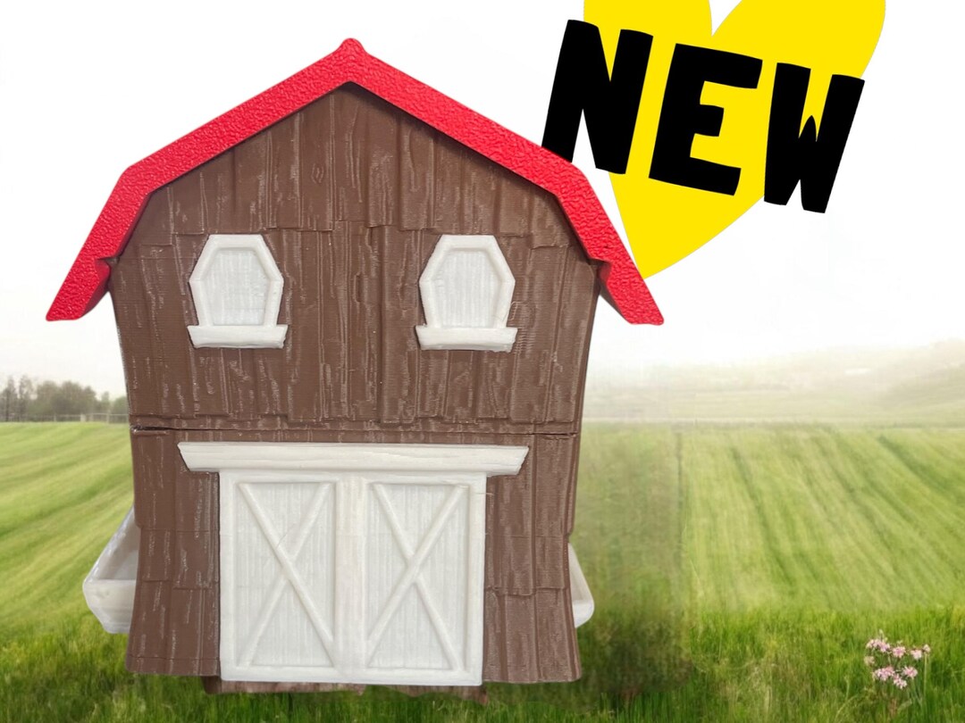 Mini Barn Play Set | Farm Animals | Farm Toys | Minis | 3D Printed ...