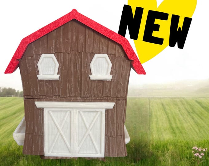 Mini Barn Play Set | Farm Animals | Farm Toys | Minis | 3D Printed ...
