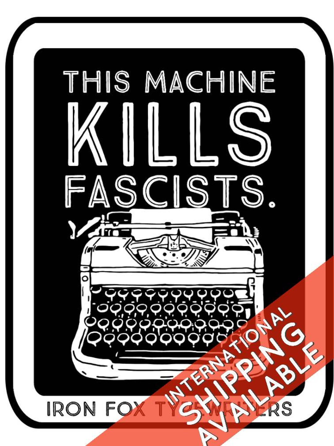 This Machine Kills Fascists - Vinyl Stickers - Etsy