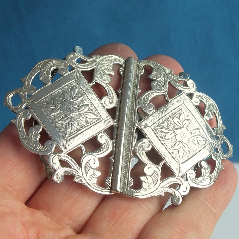 Silver Nurses Buckle - Etsy UK