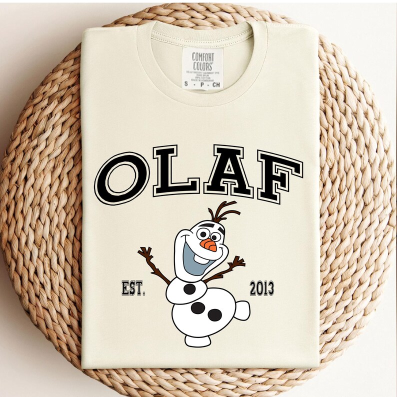 Disney Olaf Shirt, Elsa T-shirt, Olaf Sweatshirt, Disney Snowman Shirt ...