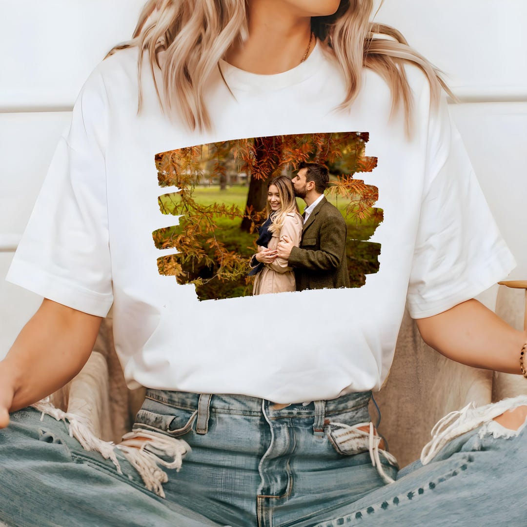 Custom Photo Shirt, Personalized Photo T-shirt, Custom Family Picture ...
