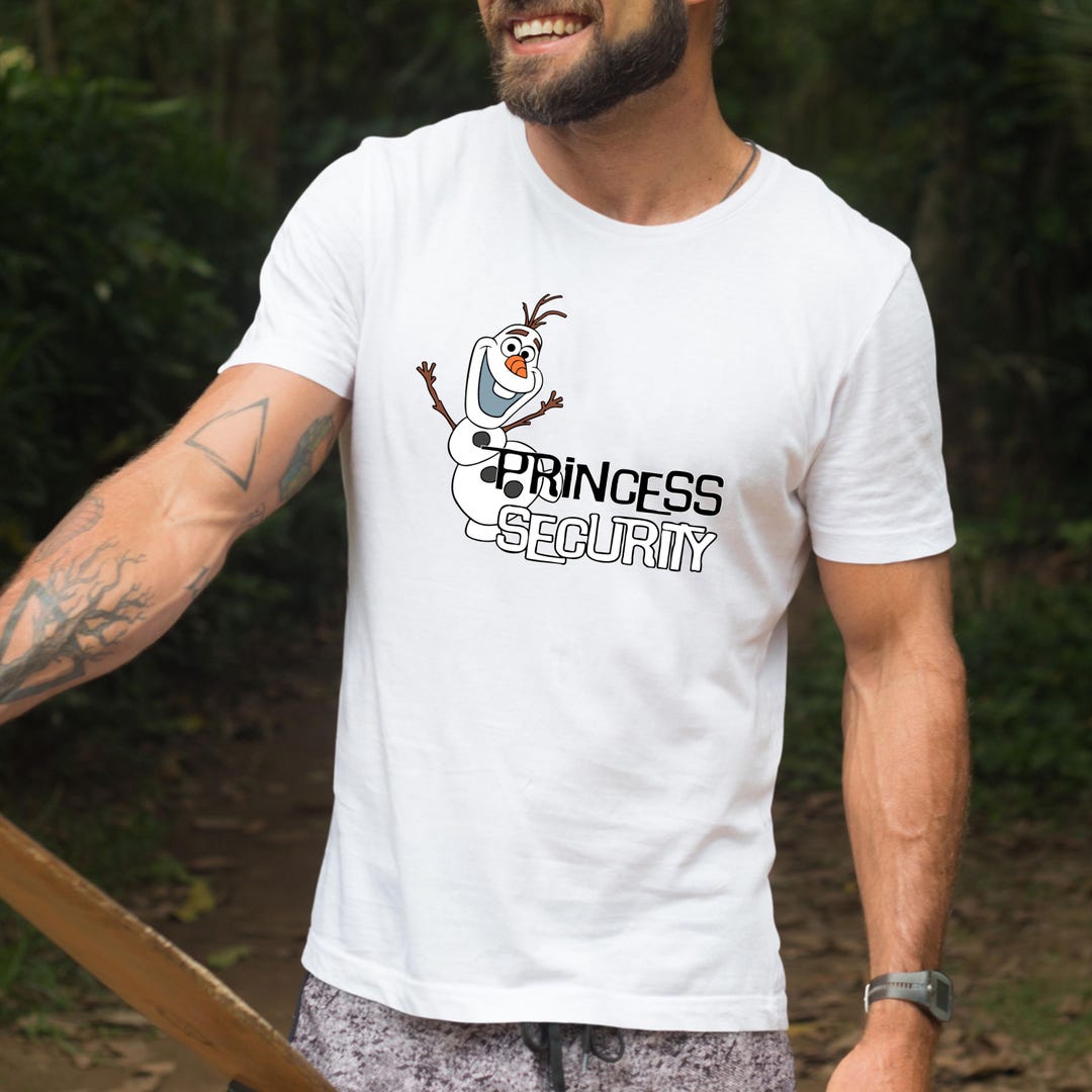 Disney Olaf Princess Security Shirt, Disney Frozen T-shirt, Elsa Anna ...