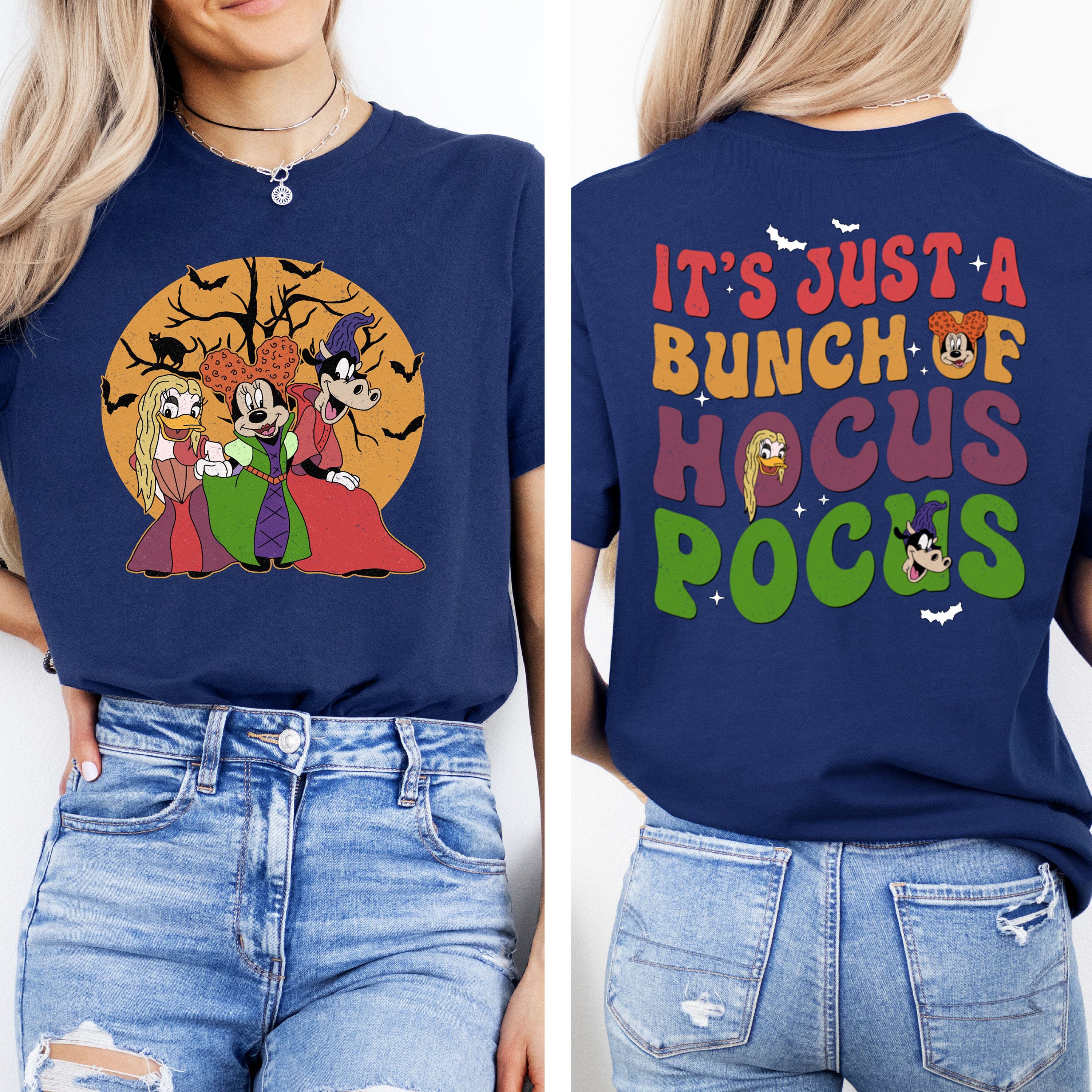 Minnie Daisy Clarabelle Hocus Pocus Shirt, Disneyland Halloween Party ...