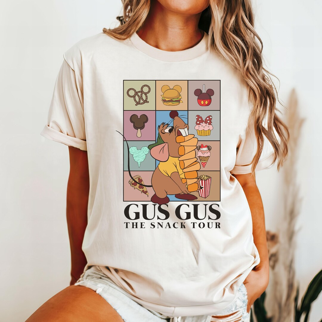 Gus Gus the Snack Tour Shirt, Cinderella Gus Gus Shirt, Disneyland Trip ...