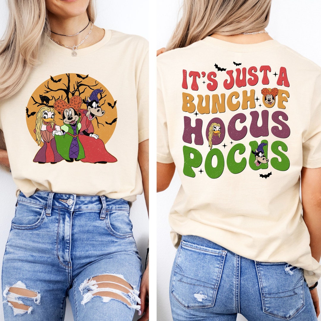 Minnie Daisy Clarabelle Hocus Pocus Shirt, Disneyland Halloween Party ...