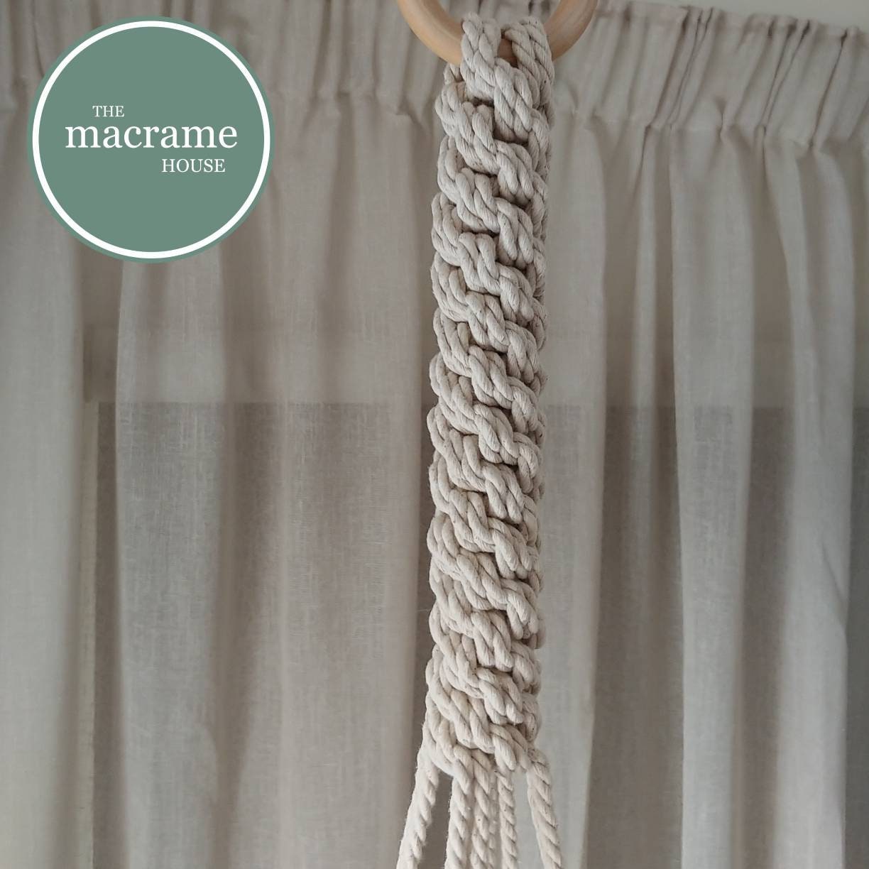Macrame Hanging Table, Macrame Plant Hanger, Hanging Shelf, Simple ...
