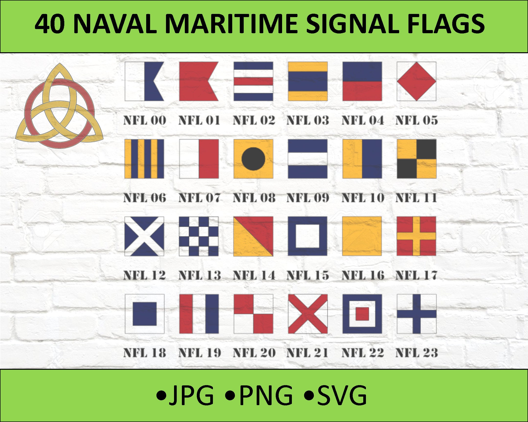 40 Naval Maritime Signal Flags - Etsy