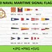40 Naval Maritime Signal Flags - Etsy