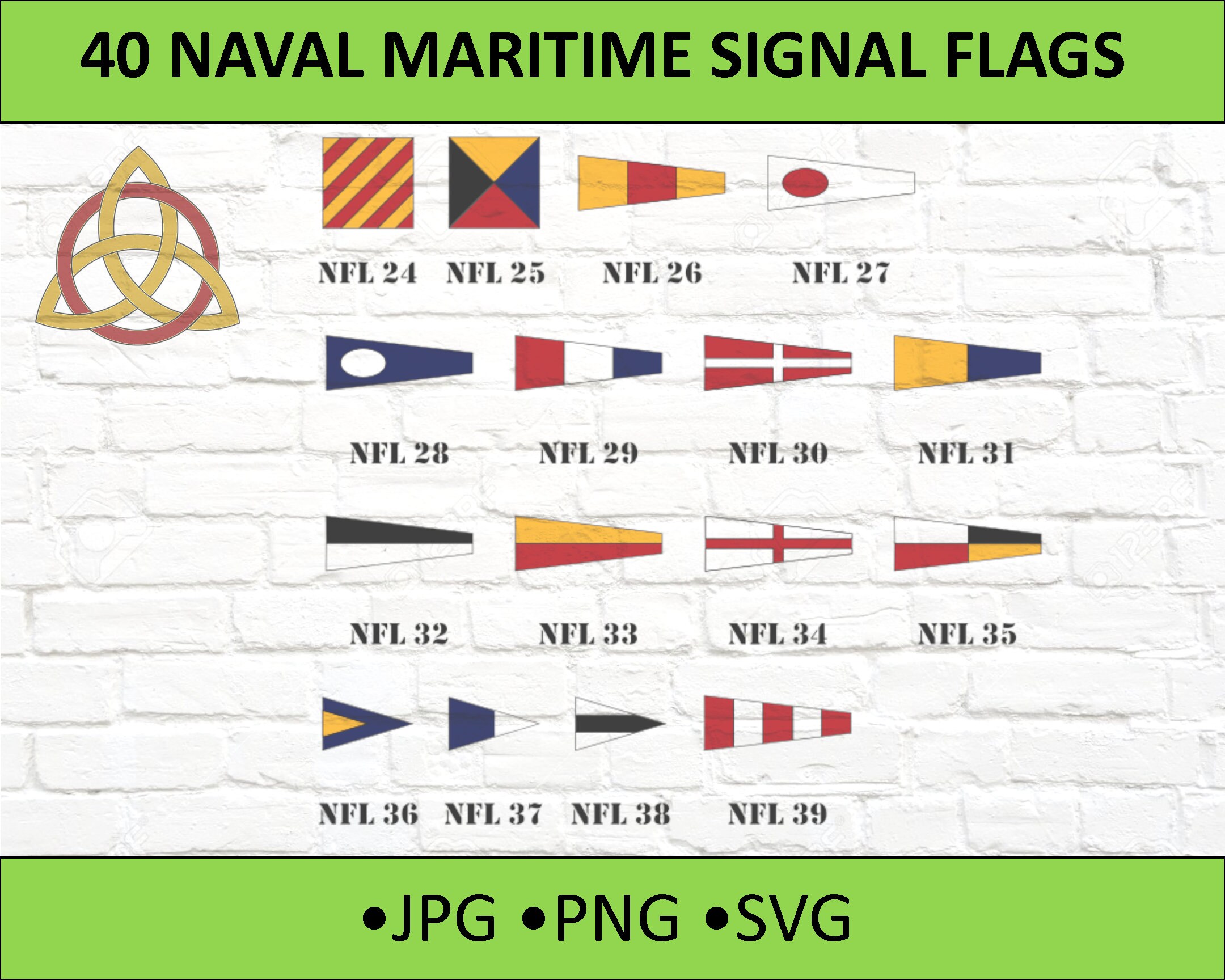 40 Naval Maritime Signal Flags - Etsy