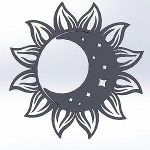 Celestial Sun, Dxf & Svg Cut File - Etsy Canada