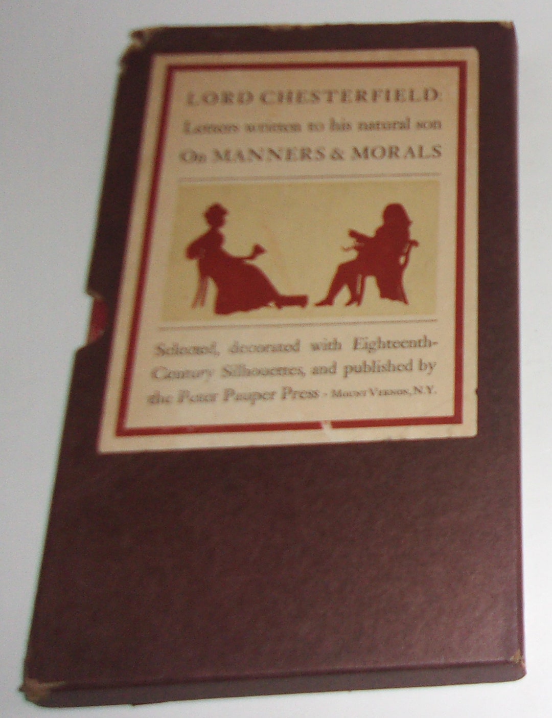 Lord Chesterfield: Letters Written to His Natural Son on - Etsy