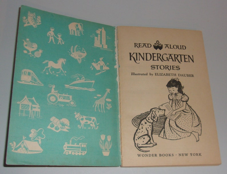 Read-aloud Kindergarten Stories, Wonder Books Read Aloud, Vintage ...