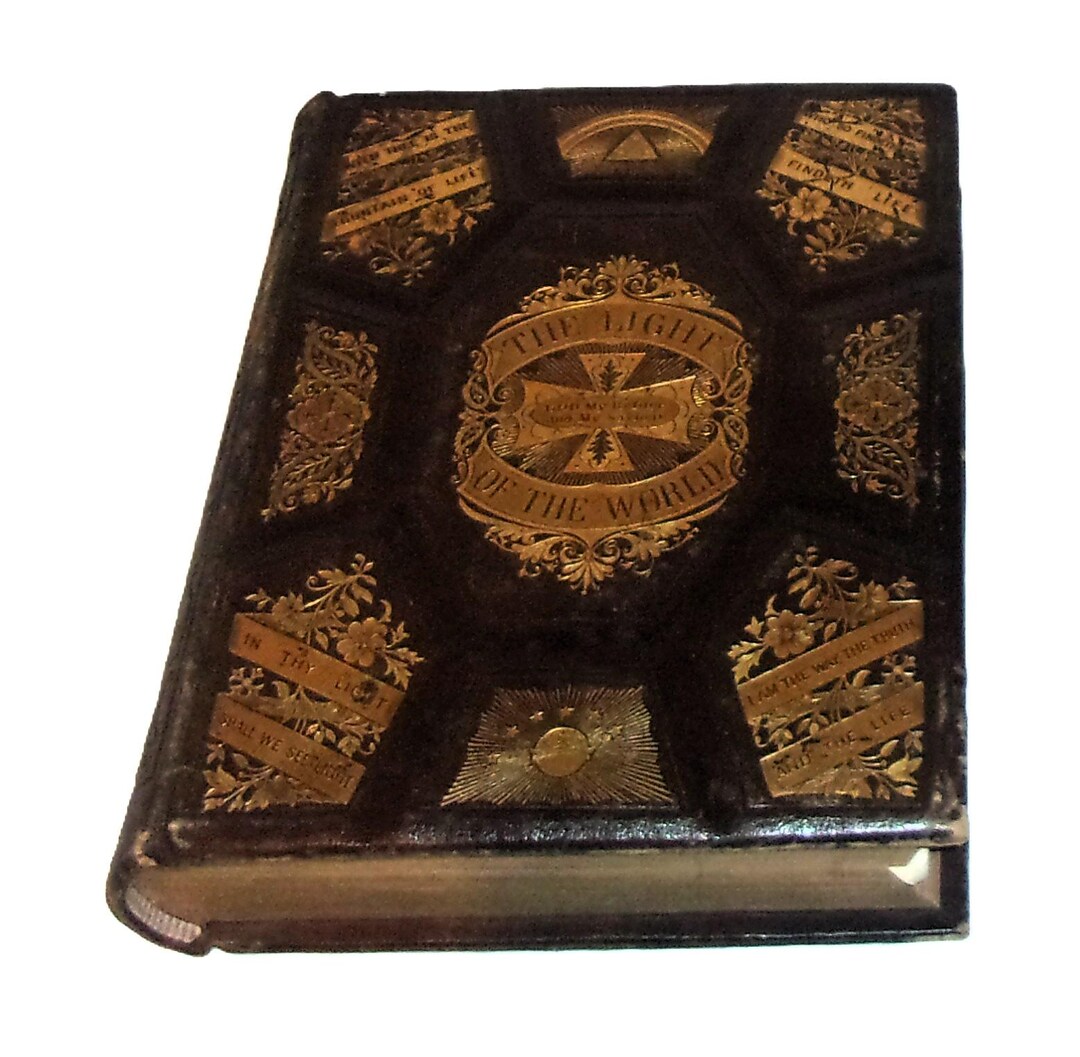 Antique Hardcover-the Light of the World A Popular Repository of ...