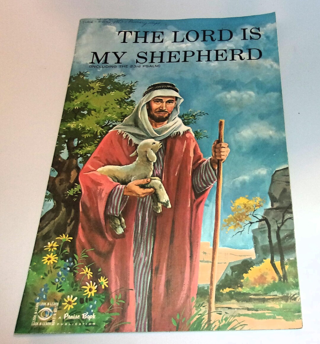 1964 Copy of the Lord is My Shepherd, A Praise Book Publication, A-look ...