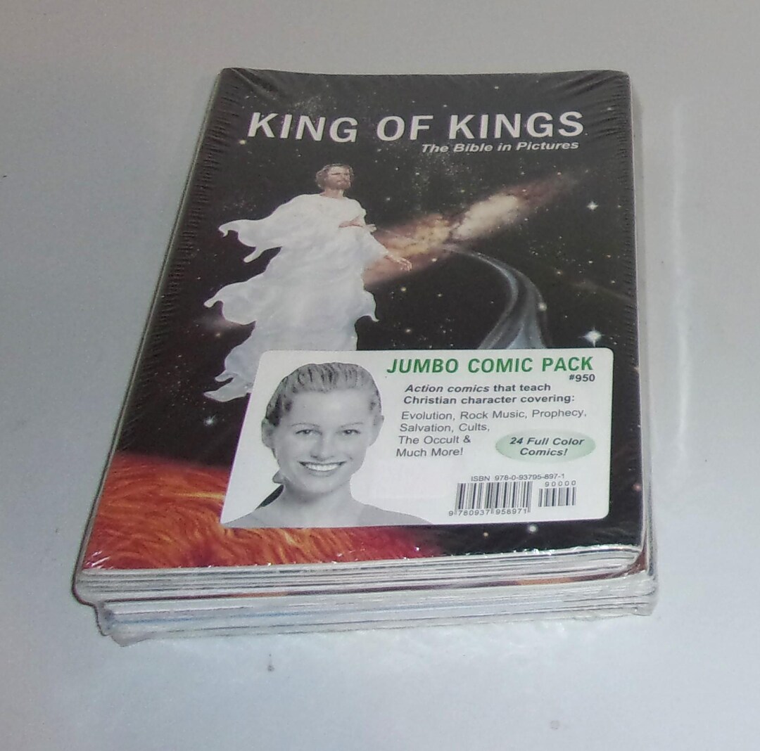 Comic Book Jumbo Pack #950 the Crusades by Jack Chick, 24 Action Comics ...
