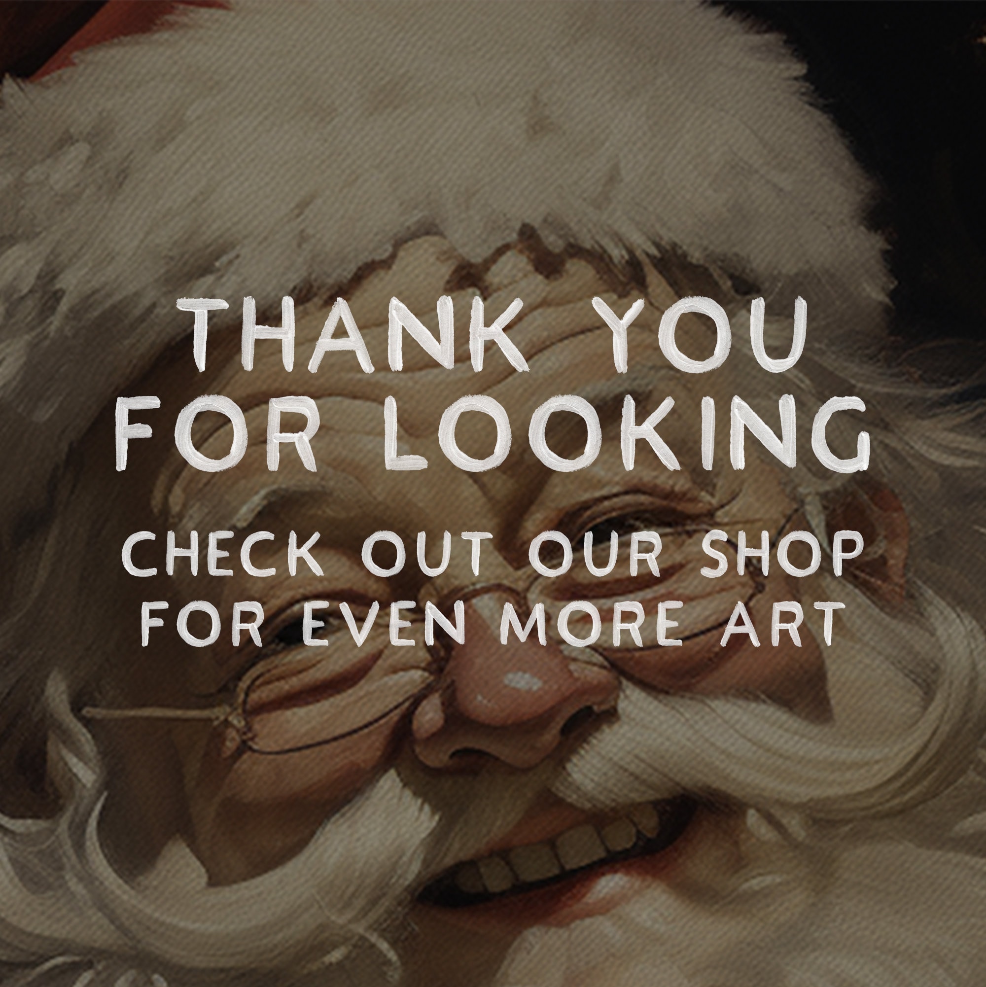 Santa Claus Printable Christmas Art Festive Holiday Print - Etsy