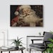 Santa Claus Printable Christmas Art Festive Holiday Print Instant ...