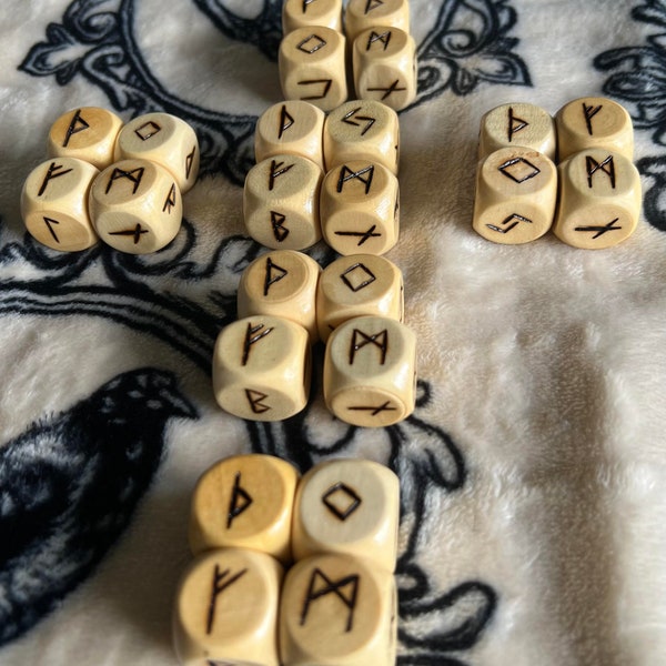 Rune Dice - Etsy