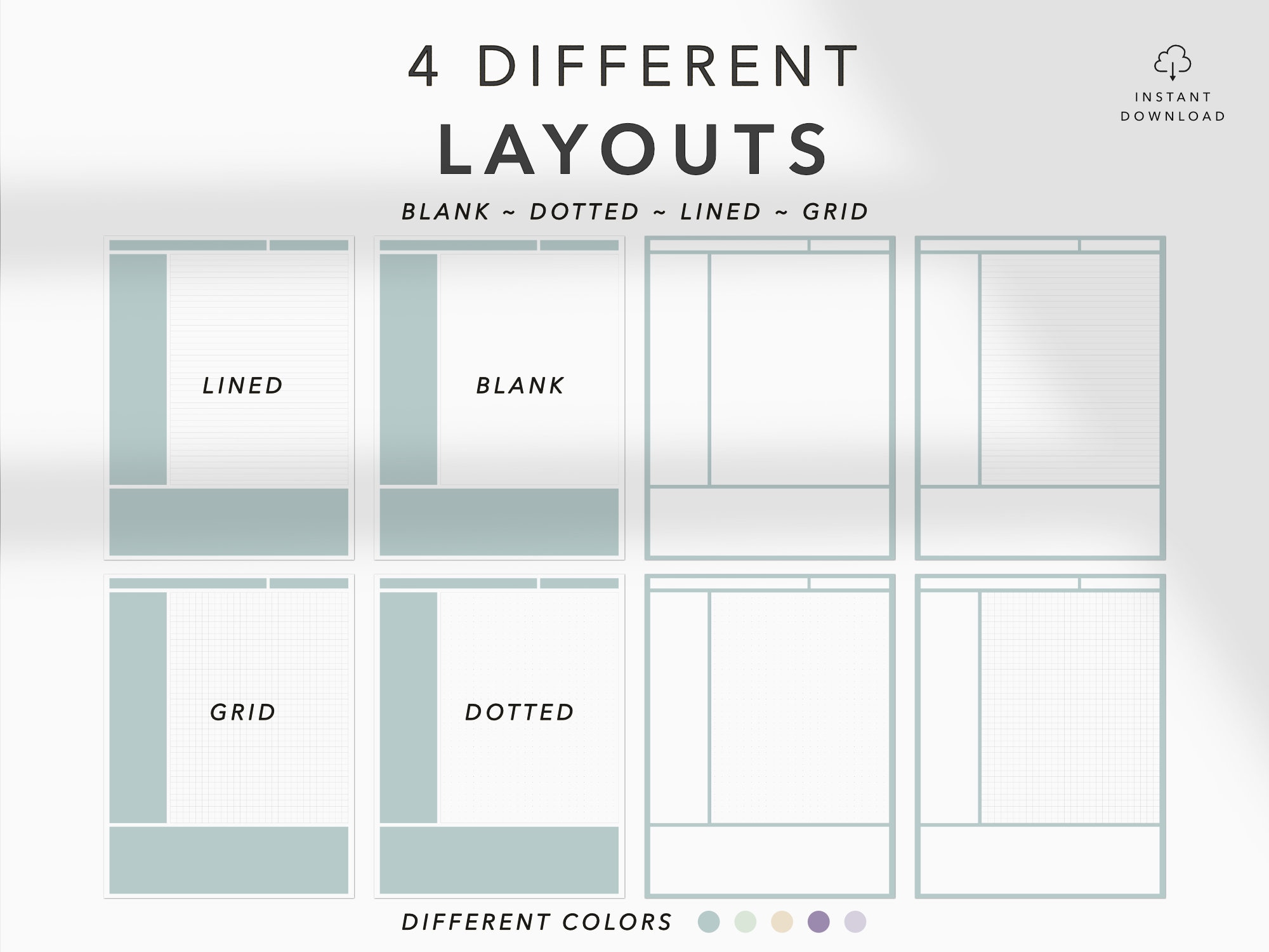 Digital Notes Template Cornell Note Goodnotes Student iPad Goodnotes ...