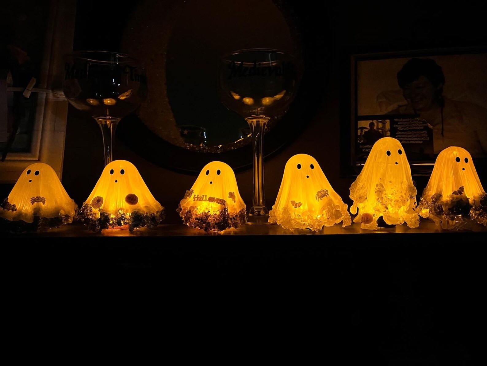 Resin Light up Ghost - Etsy