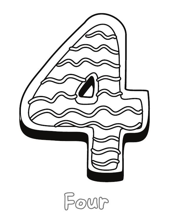 141 Coloring Pages for Kids / Numbers 1-50 / Fruits / Animals ...