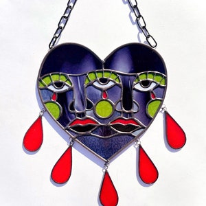 PRE-ORDER Crying Hearts Panel - Etsy