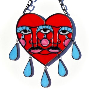 PRE-ORDER Crying Hearts Panel - Etsy