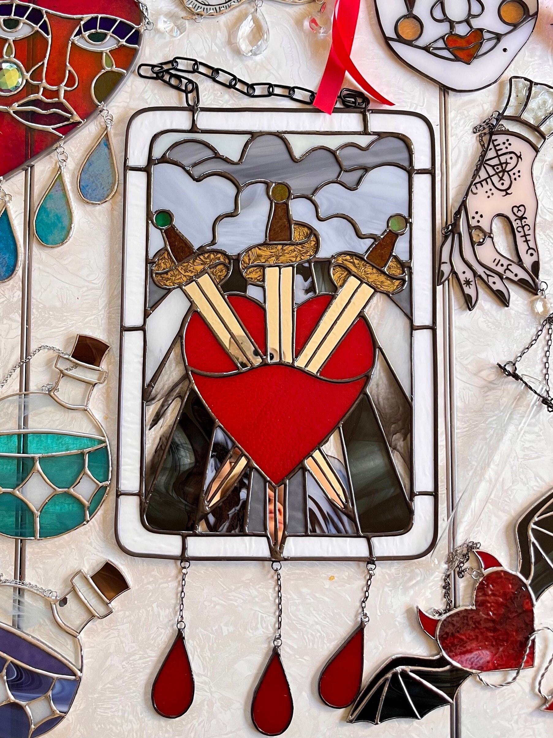 PRE-ORDER Three of Swords - Etsy