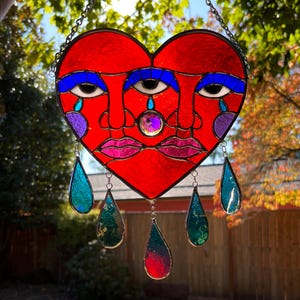 PRE-ORDER Crying Hearts Panel - Etsy