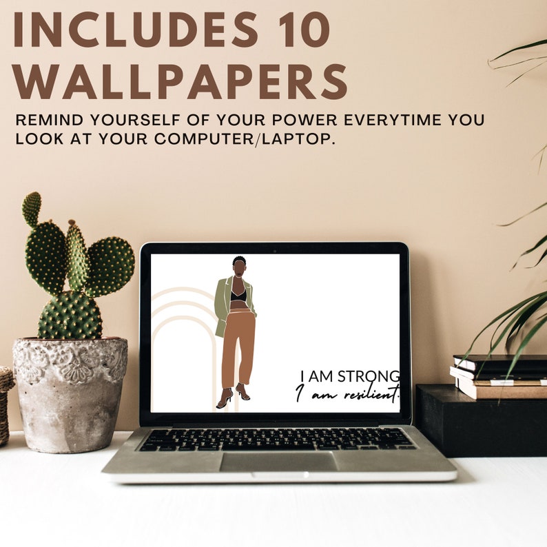 Minimalistic Affirmation Desktop Wallpaper Self-love Desktop - Etsy