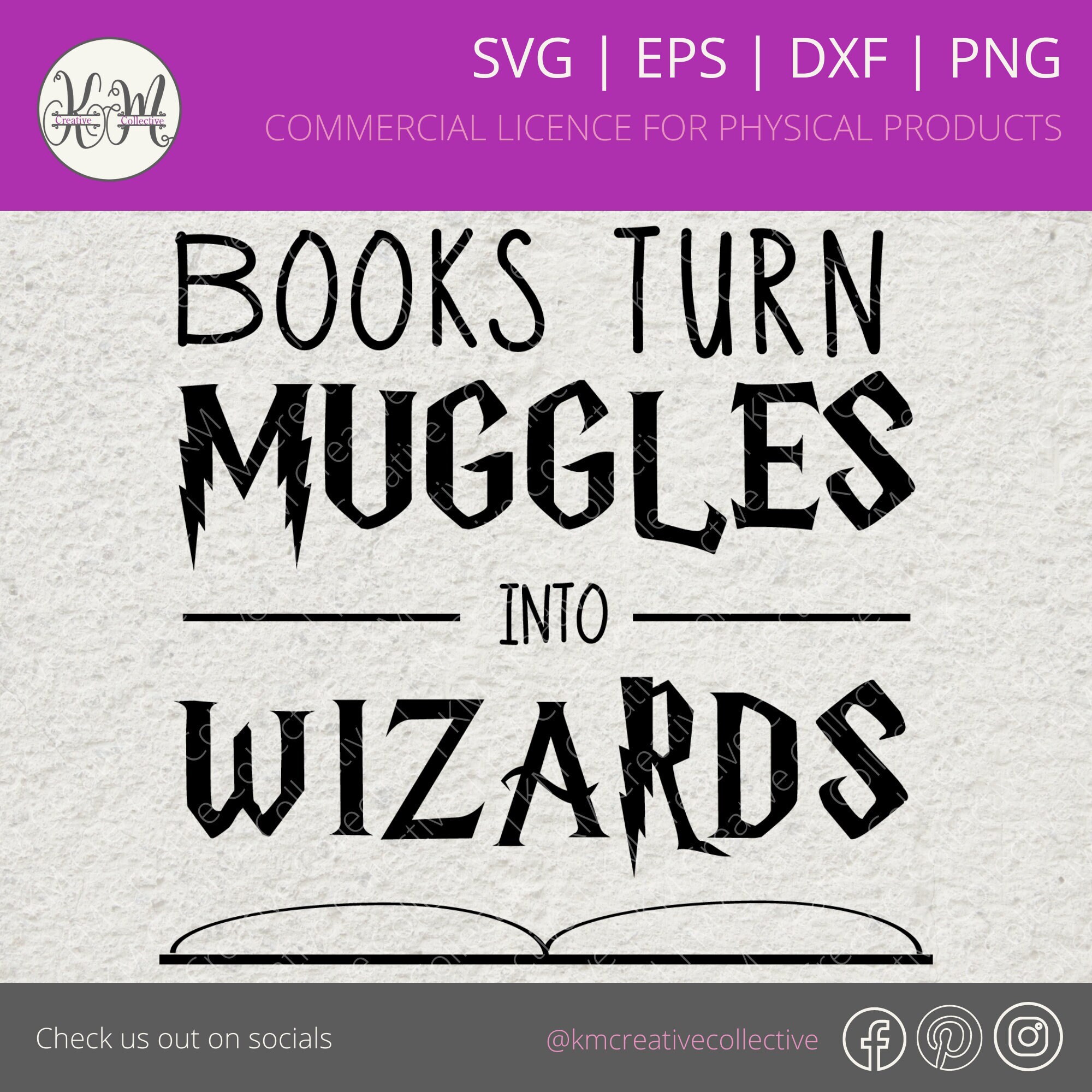 Books SVG | Wizards SVG | Reading SVG | Svg Files for Cricut | Svg Dxf ...