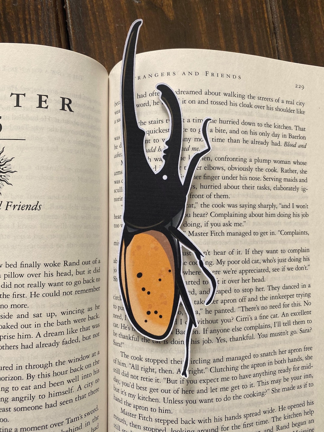 Hercules Beetle Die Cut Bookmark | Heavy Cardstock | Paper Bookmarks - Etsy