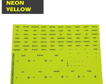 Simracing Stickers - Etsy UK