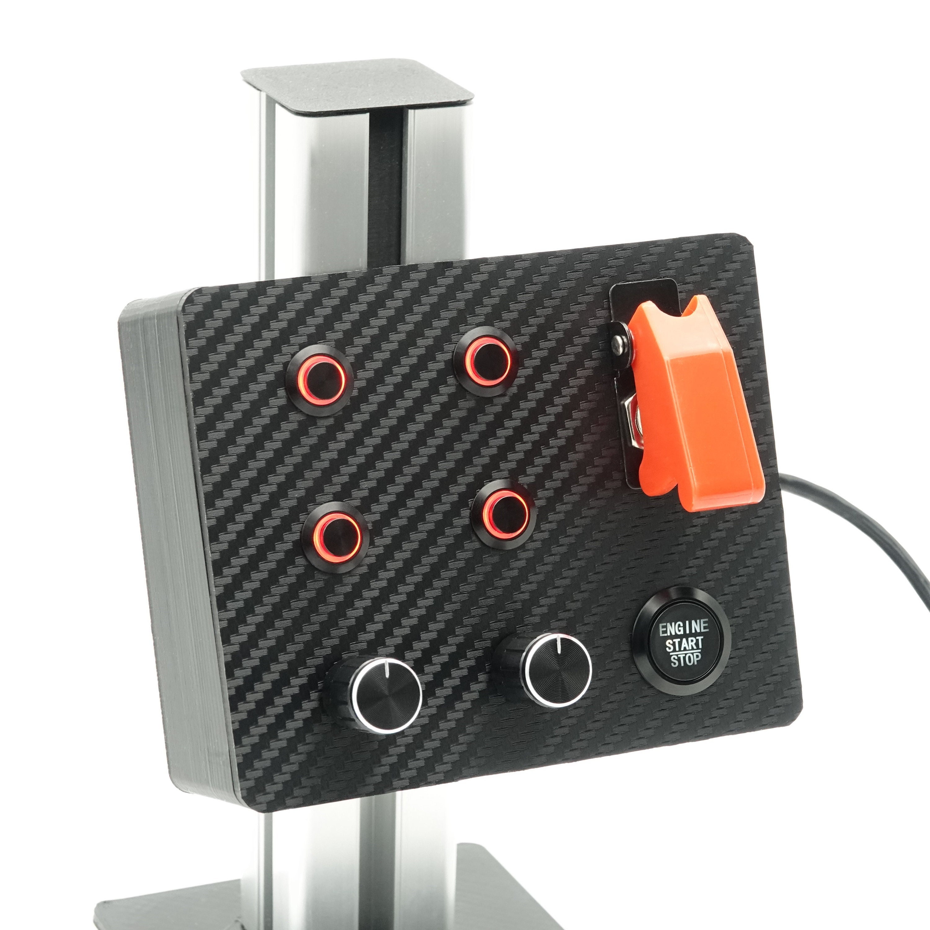LED Button Box Sim Racing Desk Clamp Encoder Start/stop - Etsy