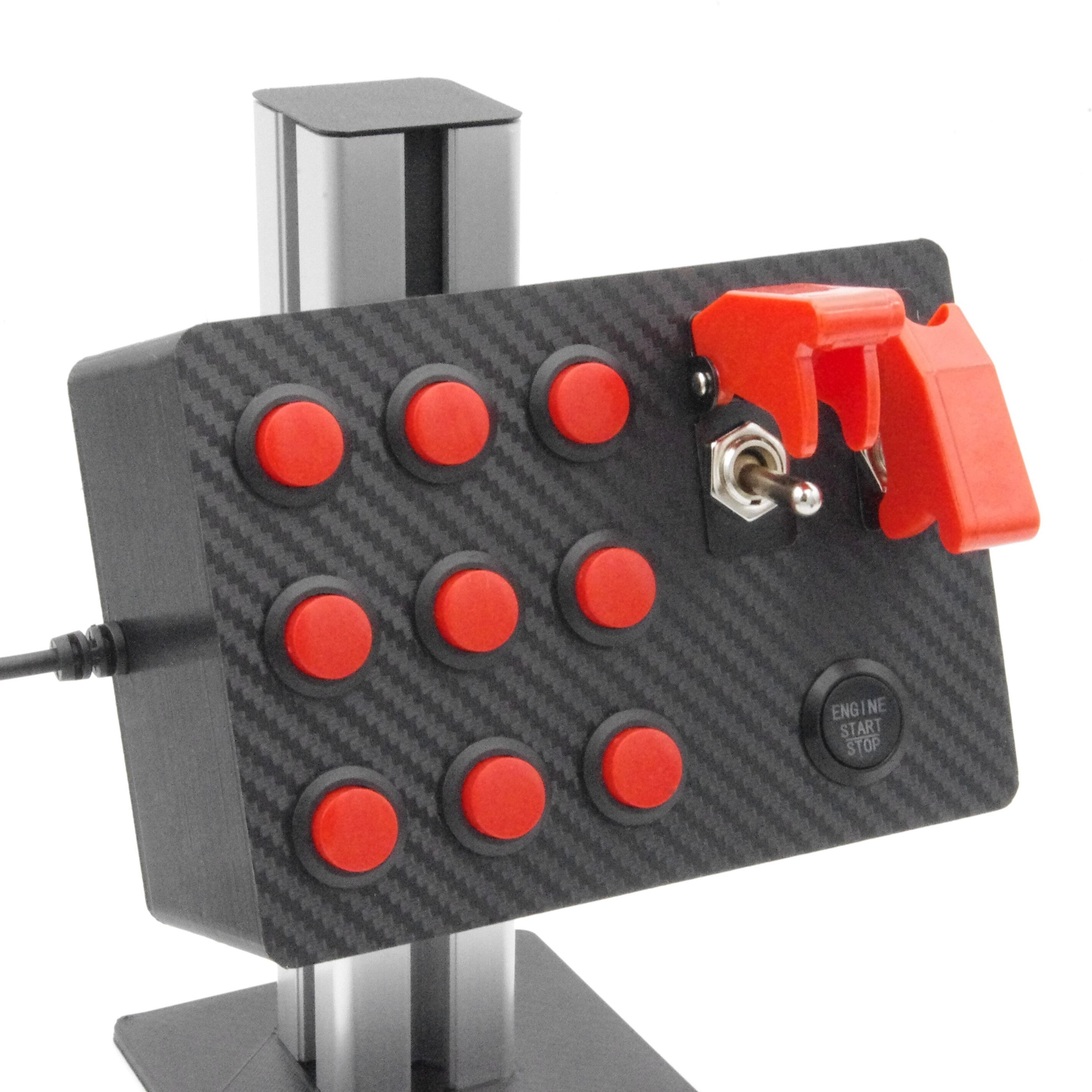 Button Box Sim Racing Desk Clamp Start/stop Button Safety | Etsy UK