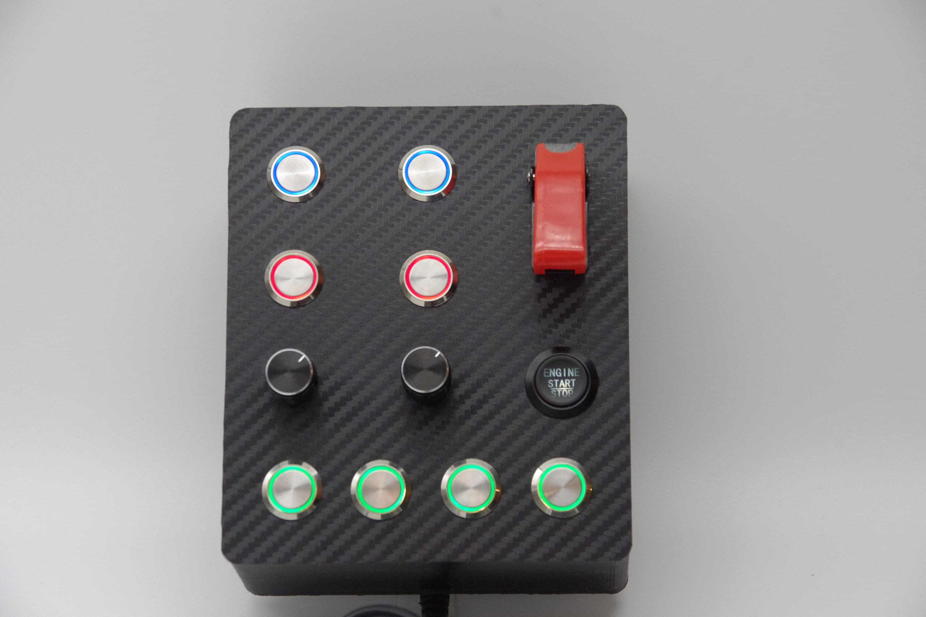 Custom Sim Racing Button Box Custom Made up to 32 Function - Etsy