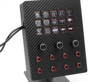 Elgato Stream Deck Button Box 3 Encoders 8 Buttons 17 Functional 1.8M ...