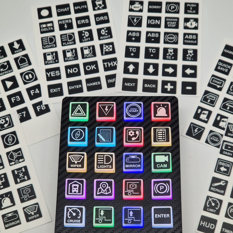 Truck Simulator Button Box - Etsy