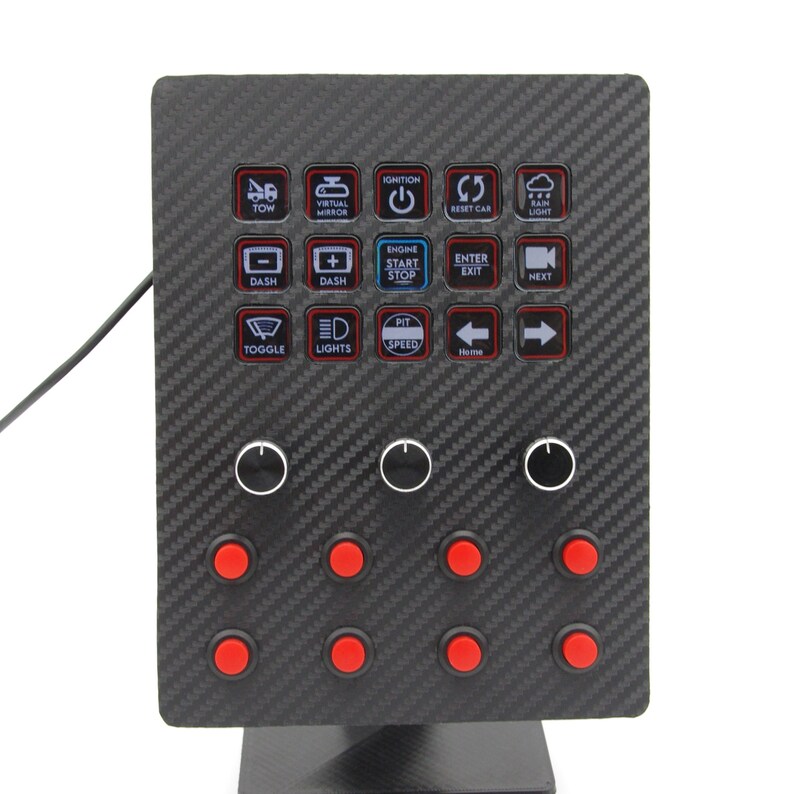Elgato Stream Deck Button Box 3 Encoders 8 Buttons 17 - Etsy