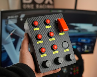 Truck Simulator Button Box: USB Control Panel With Key Ignition - Etsy