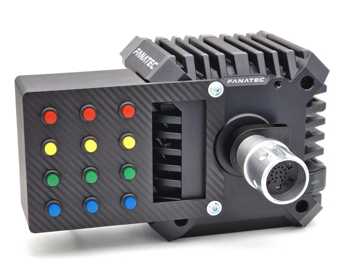 Button Box Sim Racing for Fanatec CSL DD Wheel Base 12 Features No ...