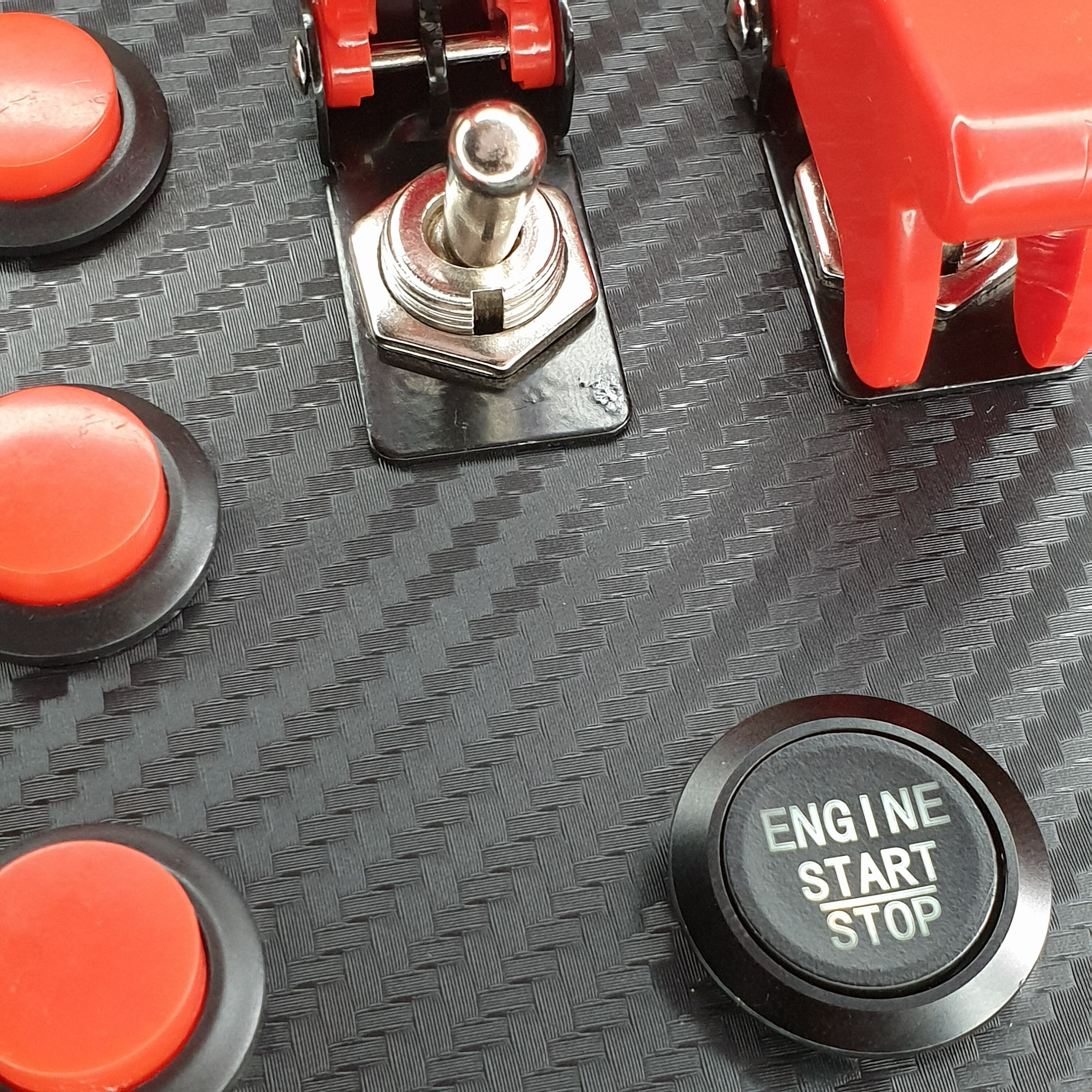 Button Box Sim Racing Desk Clamp Start/stop Button Safety - Etsy