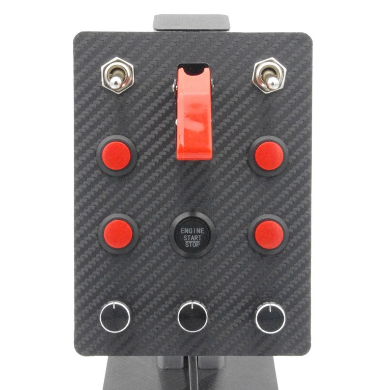Button Box Sim Racing Start Engine Rotary Encoders Momentary - Etsy