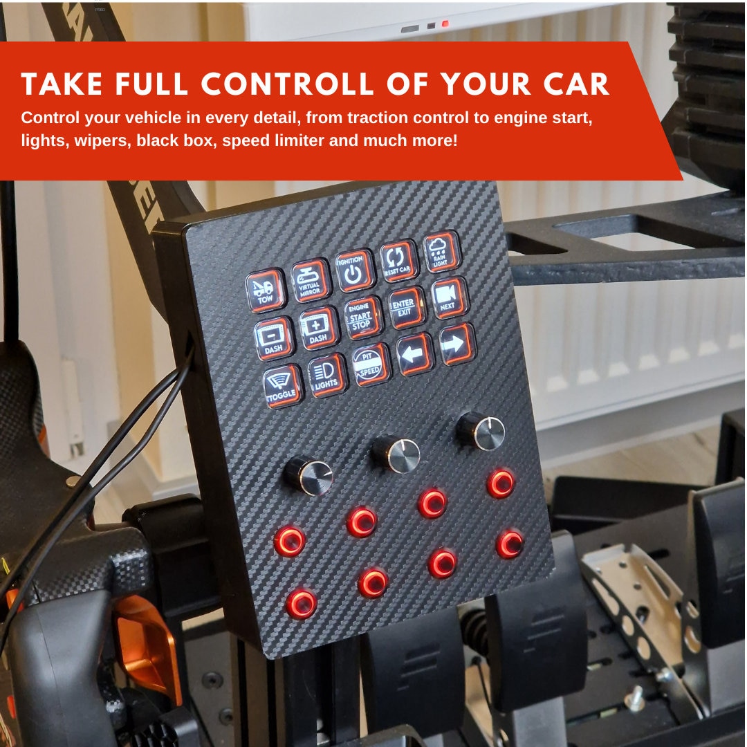 Elgato Stream Deck Button Box 3 Encoders 8 Buttons 17 Functional 1.8M ...